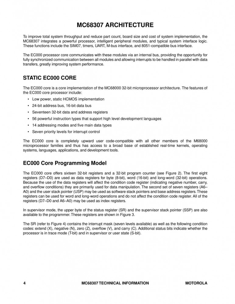 XC68307 technical document page 4