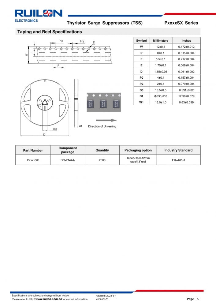 P0080SC datasheet page 5