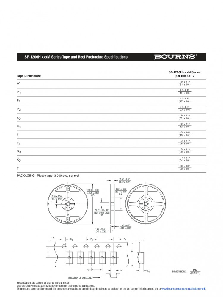 SF-1206HI350M-2 datasheet page 5