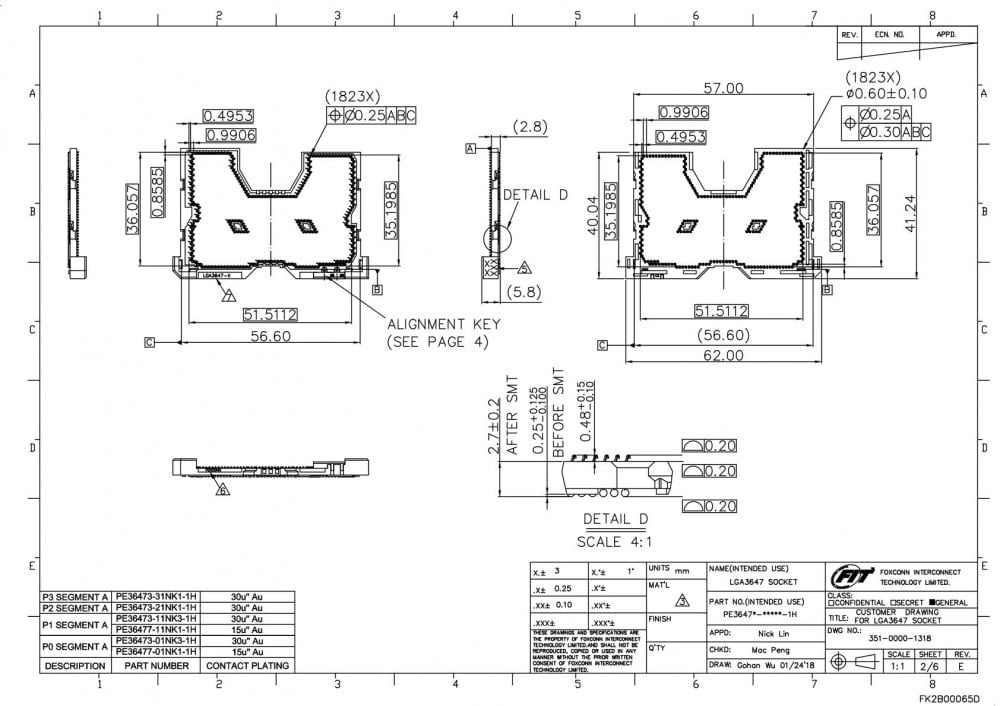 FOXCONN PE36473 drawing page 2