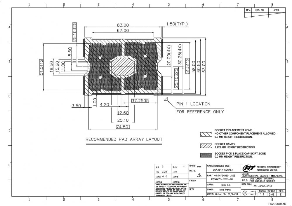FOXCONN PE36473 drawing page 5