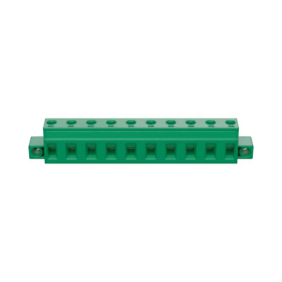 7.62mm Pitch Eurostyle Horizontal Plug, with Retention Screws, 10 Circuits for sale