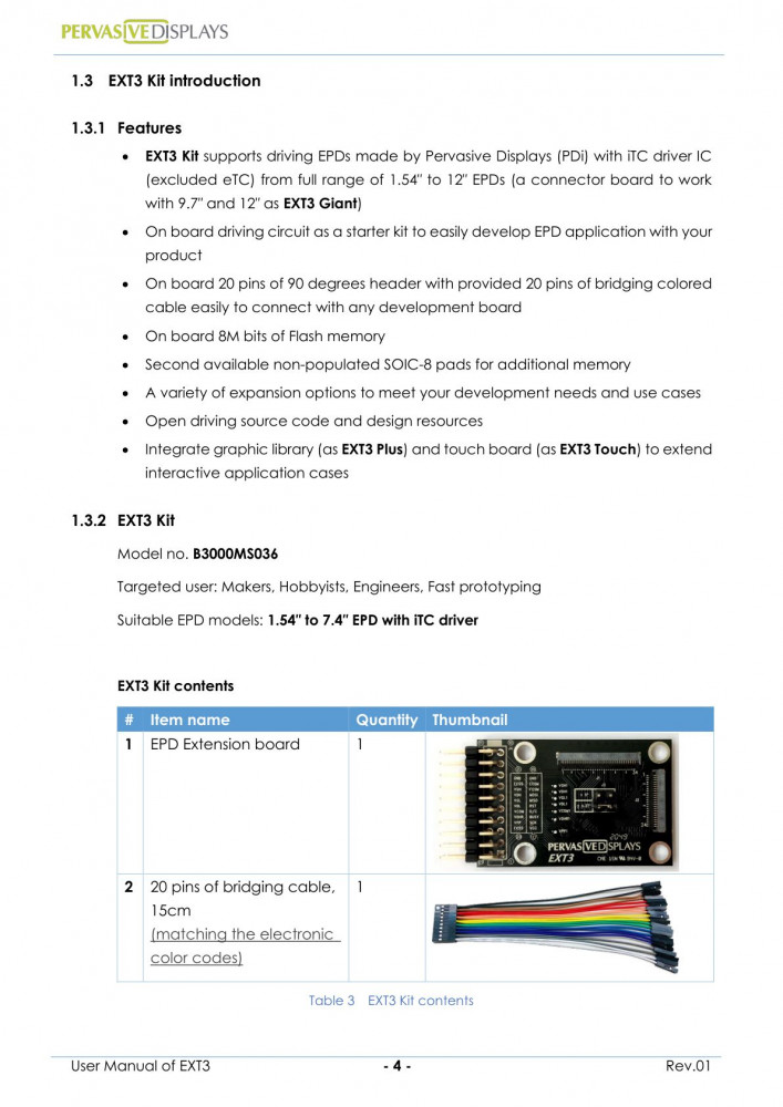 EXT3 Kit manual page 7