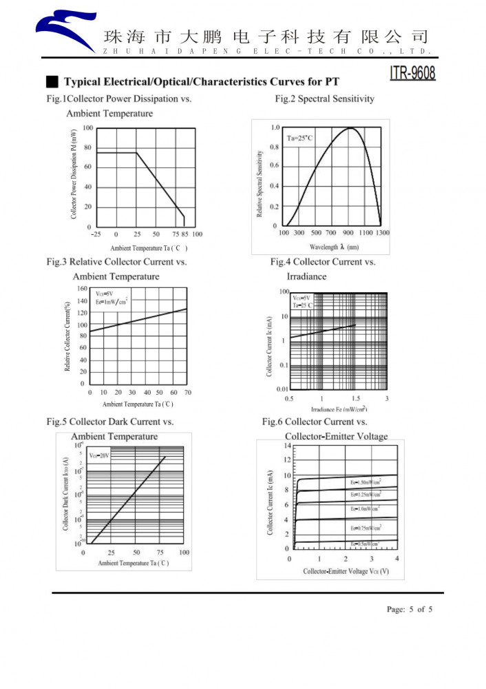 DP-ITR9608 datasheet page 5