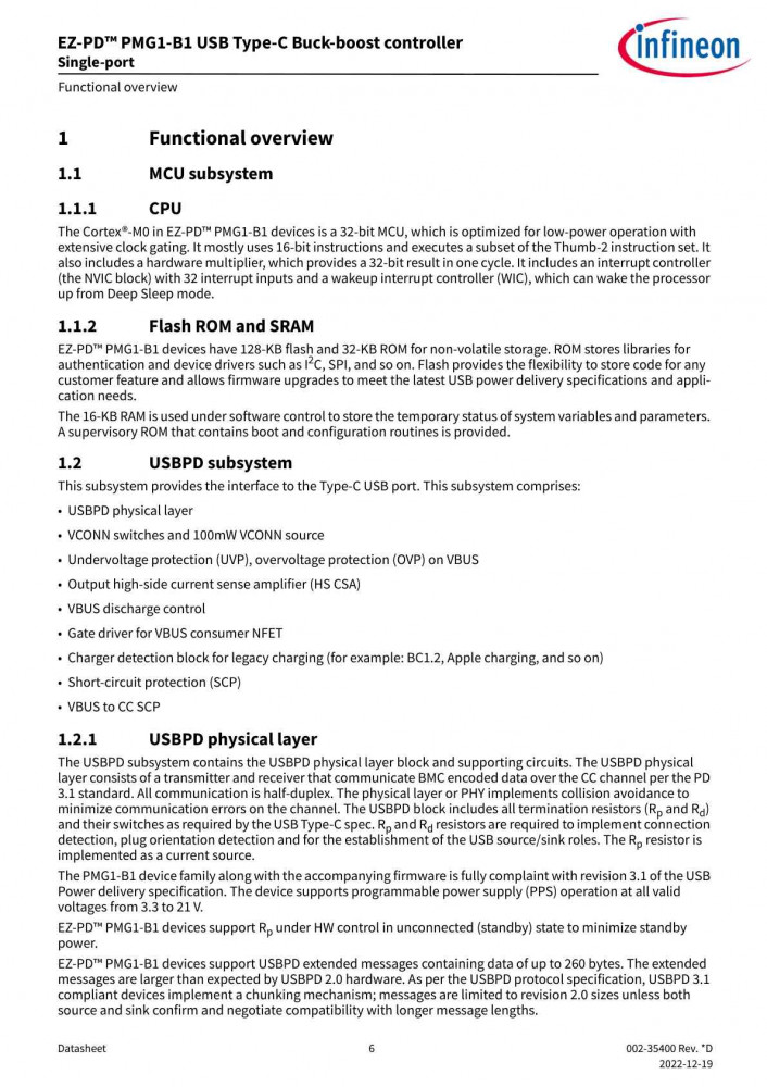 CYPM1116-48LQXIT datasheet page 6