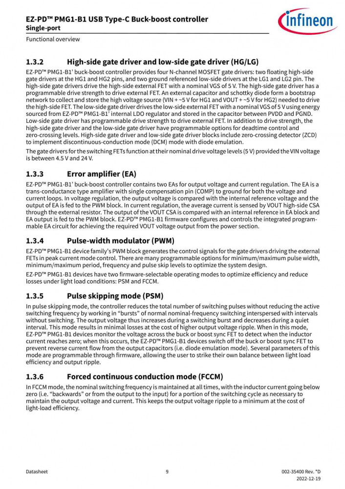 CYPM1116-48LQXIT datasheet page 9