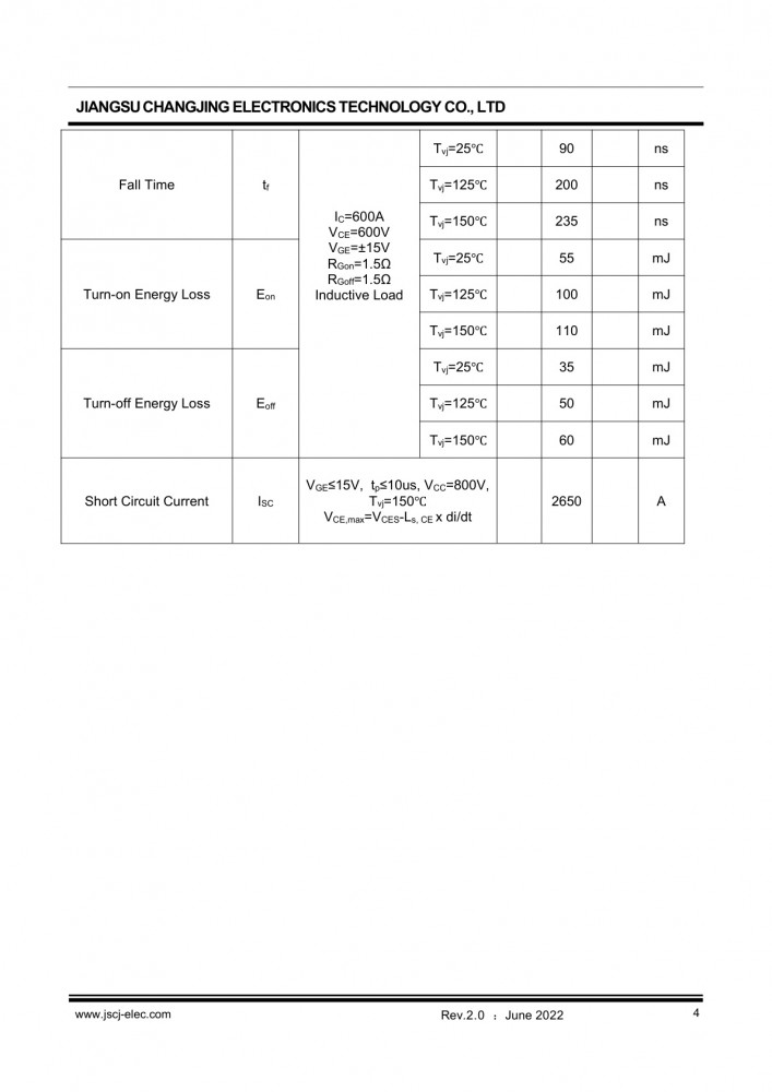 MCF600N120S2E3 datasheet page 4