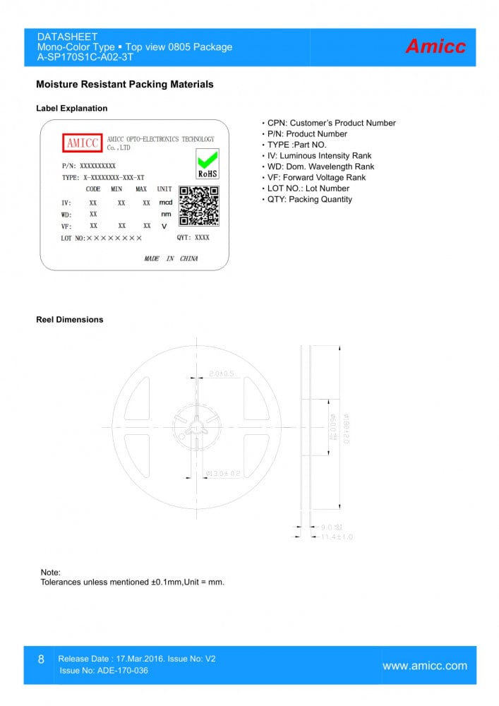 A-SP170S1C-A02-3T approval sheet page 8