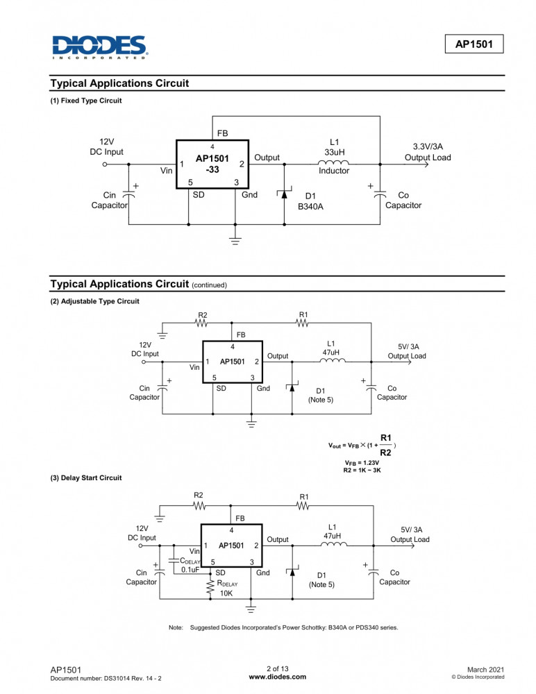 AP1501 datasheet page 2