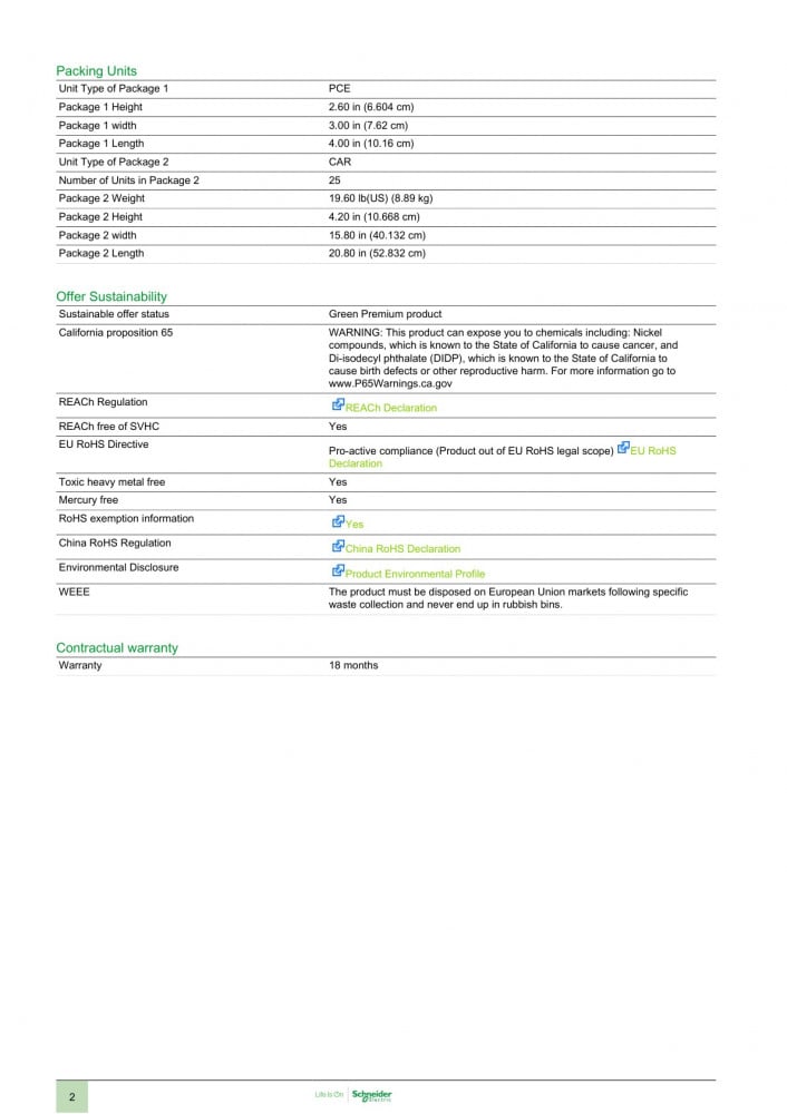 8501CO16V20 technical document page 2
