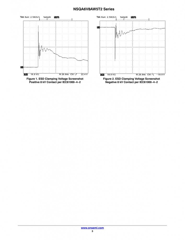 NSQA6V8AW5T2G datasheet page 3