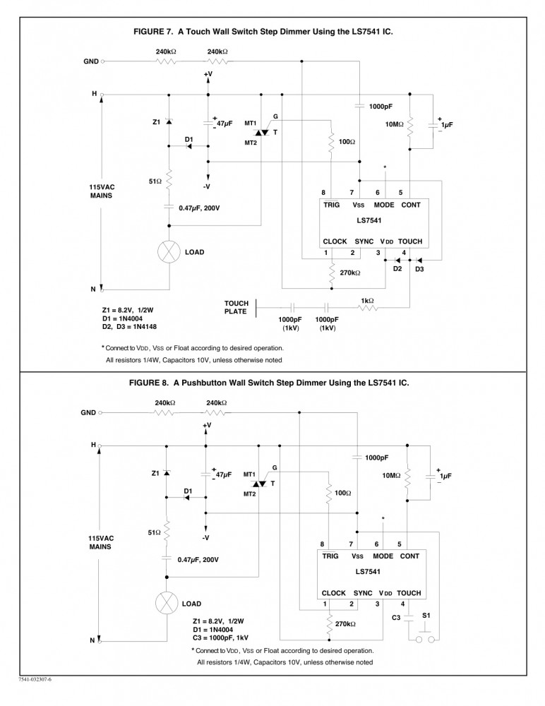 LS7541-S datasheet page 6