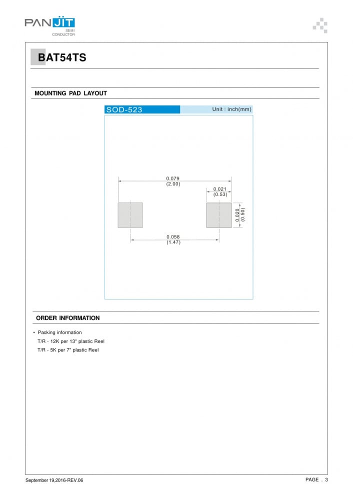 BAT54TS datasheet page 3