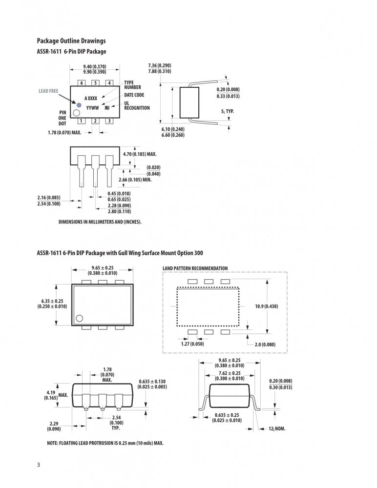 ASSR-1611-501E datasheet page 3