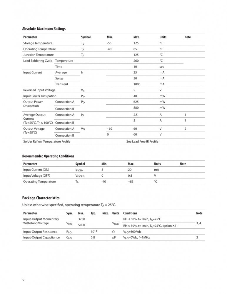 ASSR-1611-501E datasheet page 5