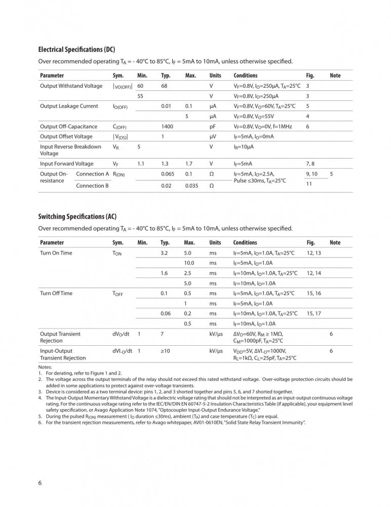 ASSR-1611-501E datasheet page 6