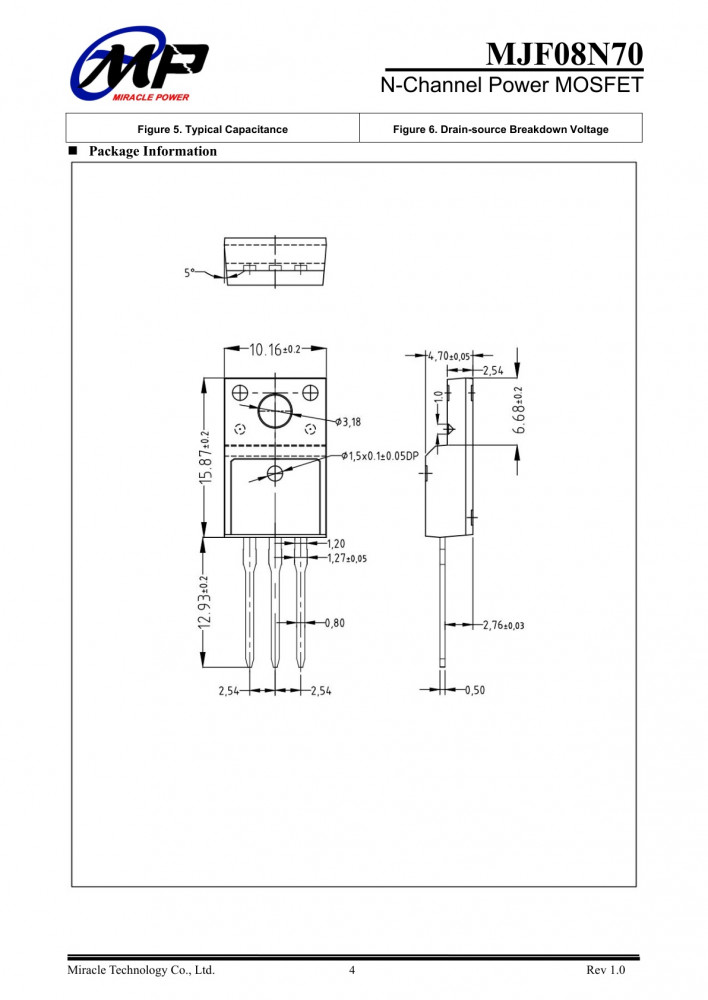 MJF08N70 datasheet page 4