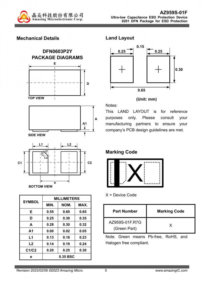 AZ959S-01F datasheet page 5
