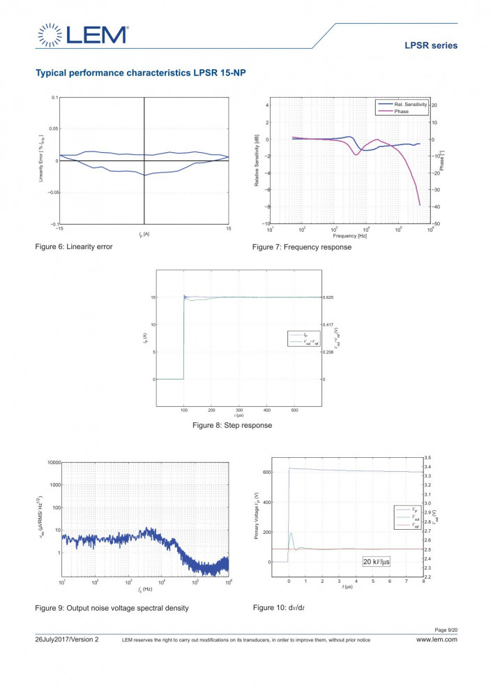 LPSR 50-NP KIT technical document page 9