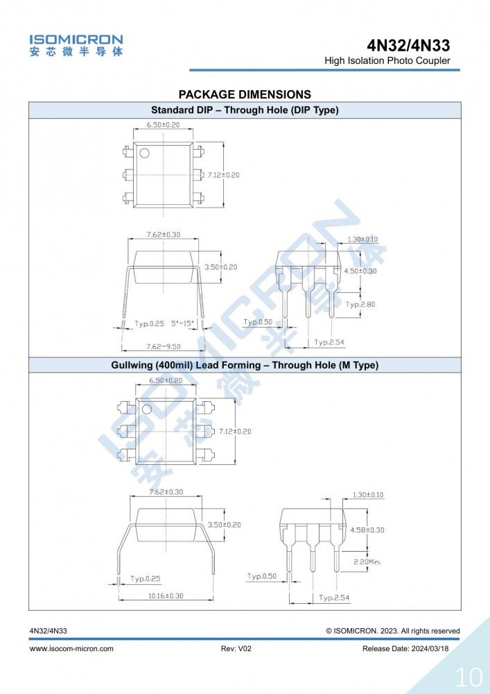 4N32-000E-AXW datasheet page 10