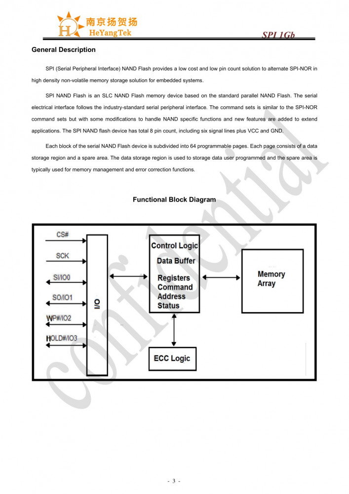 HYF1GQ4UTACAE datasheet page 3