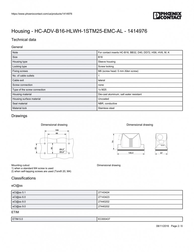 Phoenix Contact 1414976 product document page 2