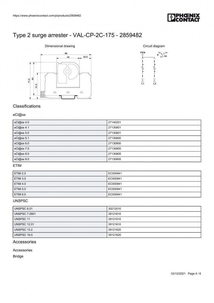 Phoenix Contact 2859482 technical document page 4