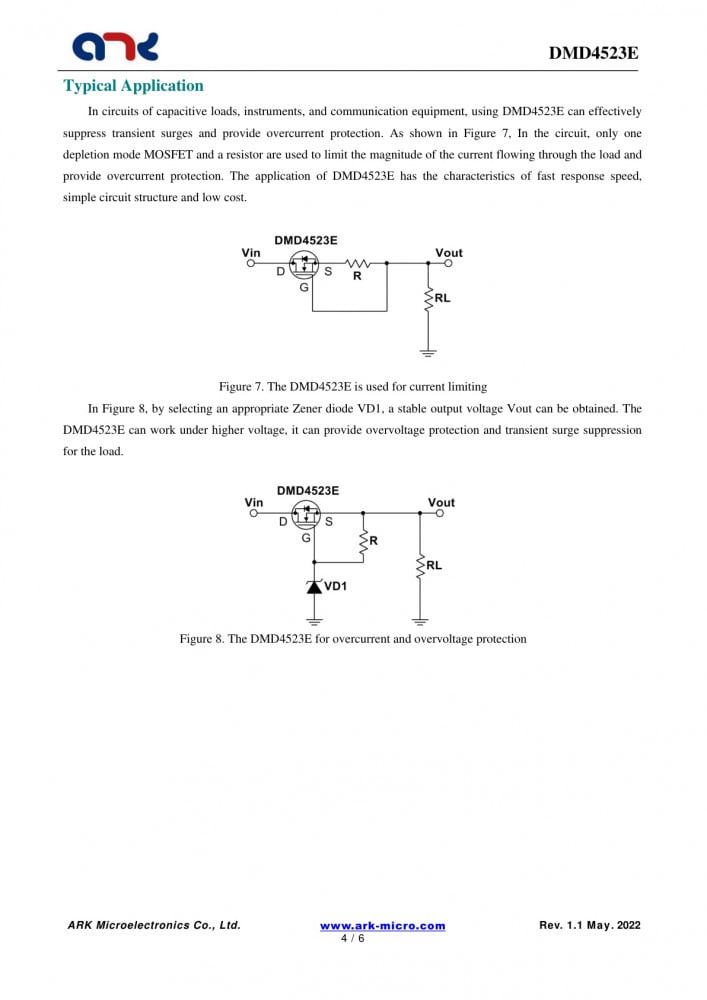 DMD4523E datasheet page 4