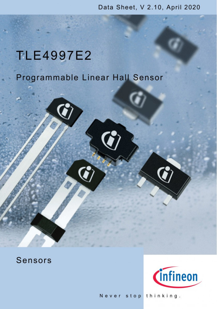 TLE4997E2 datasheet page 1