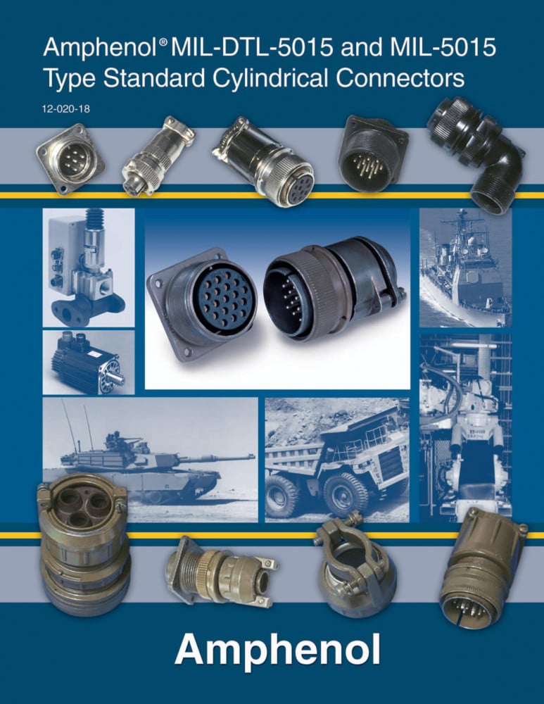 Amphenol MS/Standard catalog page 1
