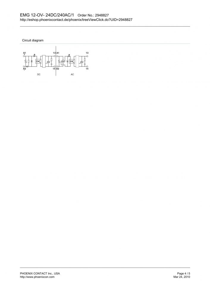 Phoenix Contact 2948827 technical document page 4