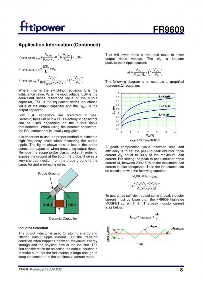 FR9609SP datasheet page 8