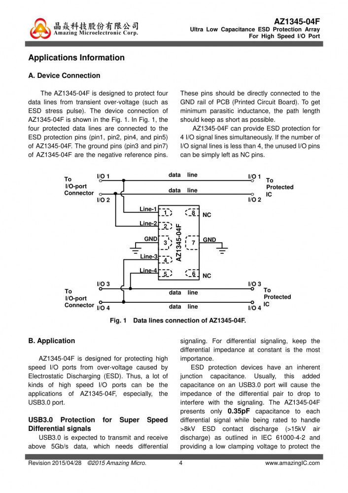 AZ1345-04F datasheet page 4