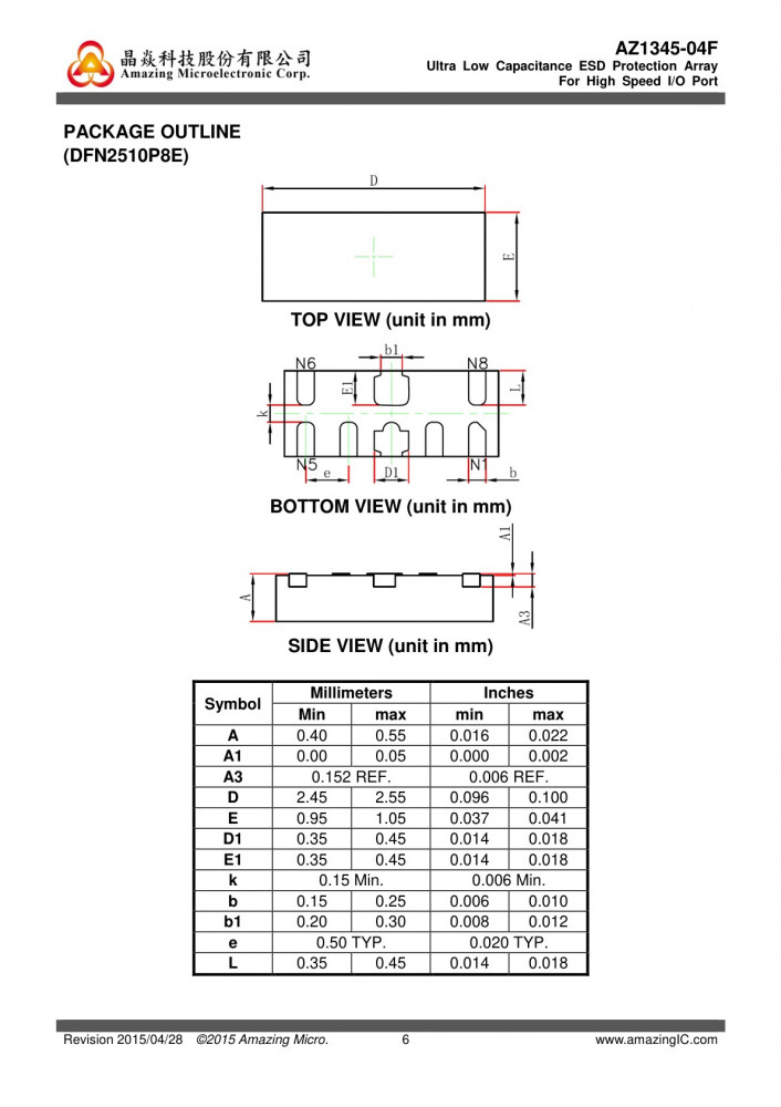 AZ1345-04F datasheet page 6