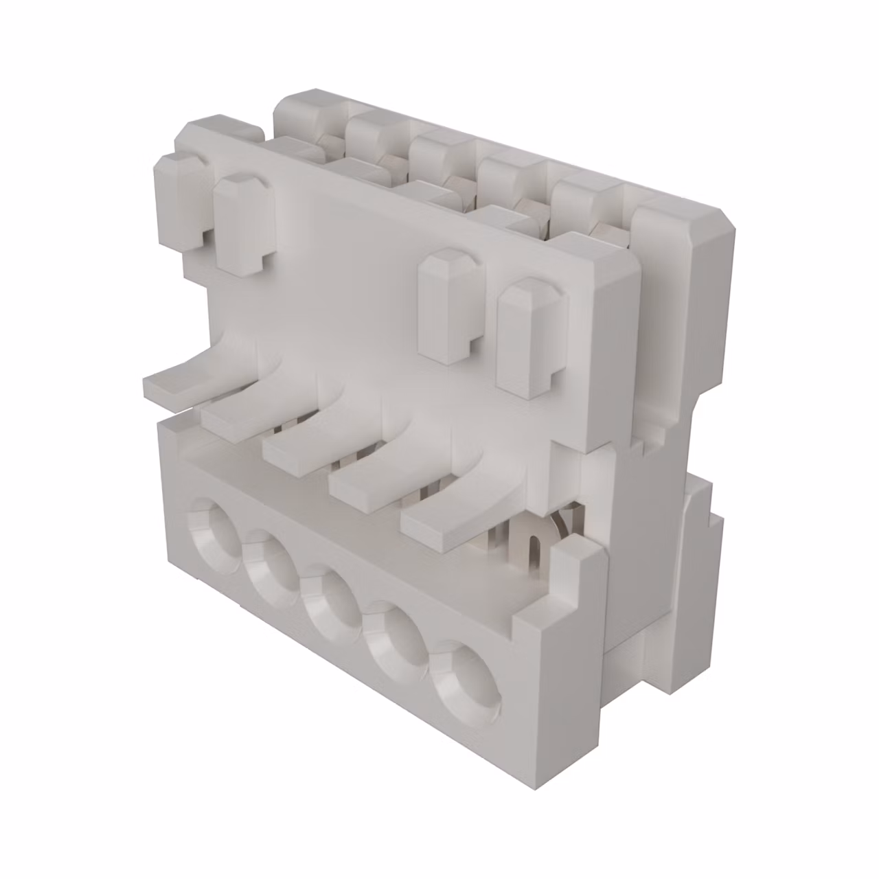 Appli-Mate RAST 2.5 IDT Housing, 2.50mm Pitch, Direct/Indirect, Female, 5 Circuits, Position Keys C and D Removed for sale