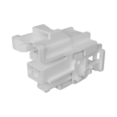 3.96mm Pitch Swing TPA Hermaphroditic Housing with Integrated TPA, 4 Circuits, Dual Row, Natural for sale