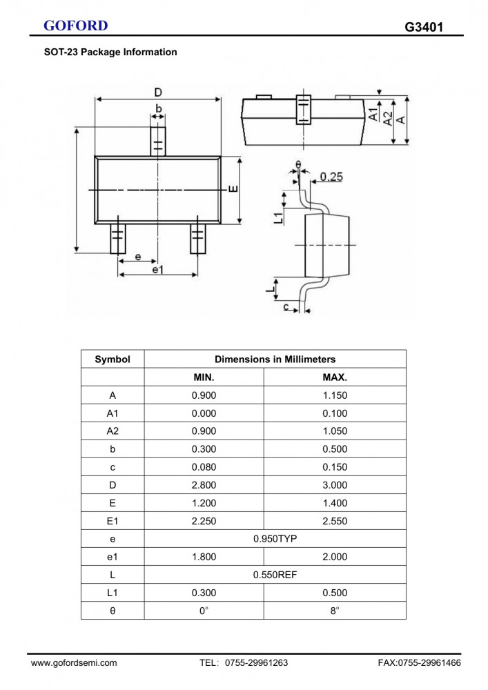 G3401 datasheet page 6