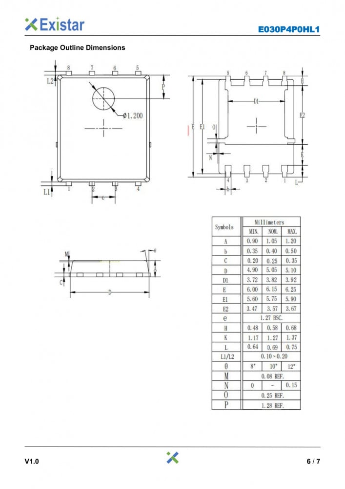 E030P4P0HL1 datasheet page 6