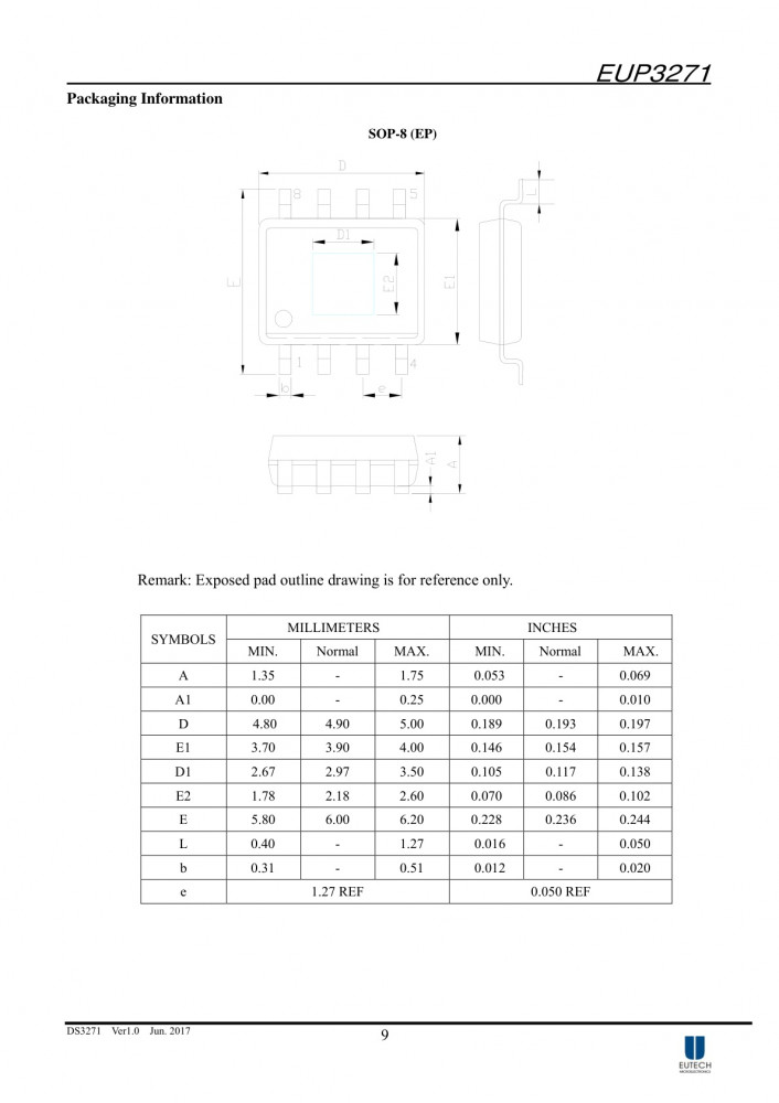 EUP3271 datasheet page 9