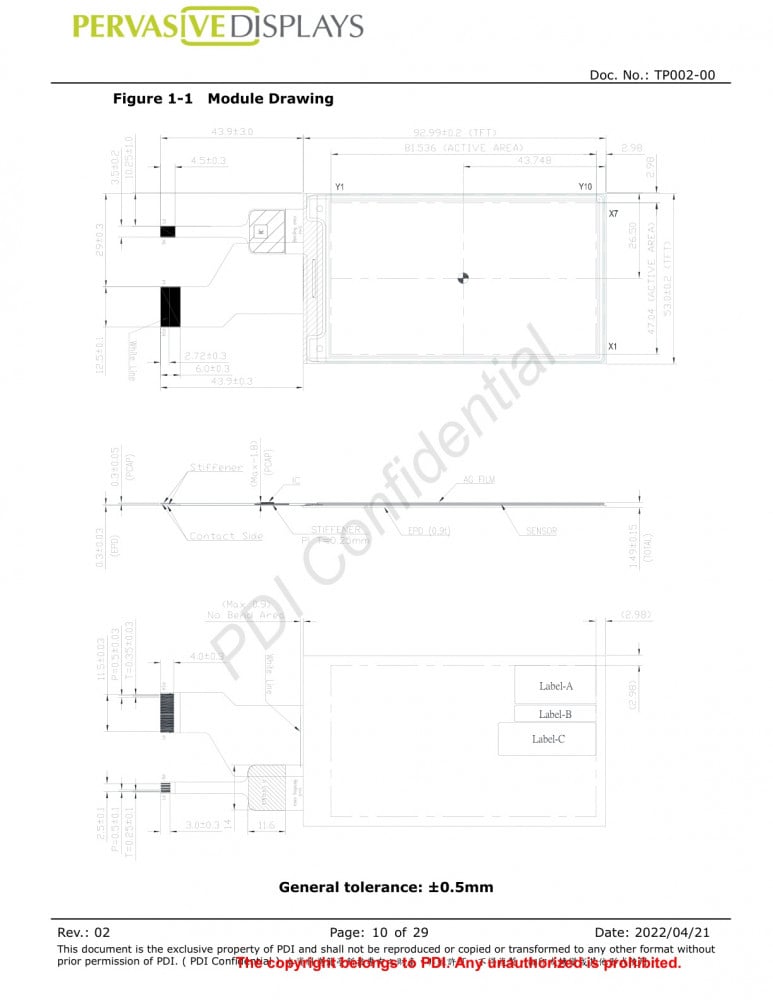 TP370PGH01 specification page 10