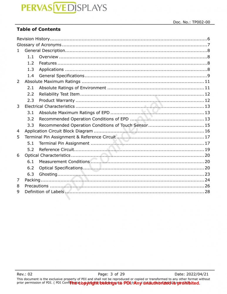 TP370PGH01 specification page 3