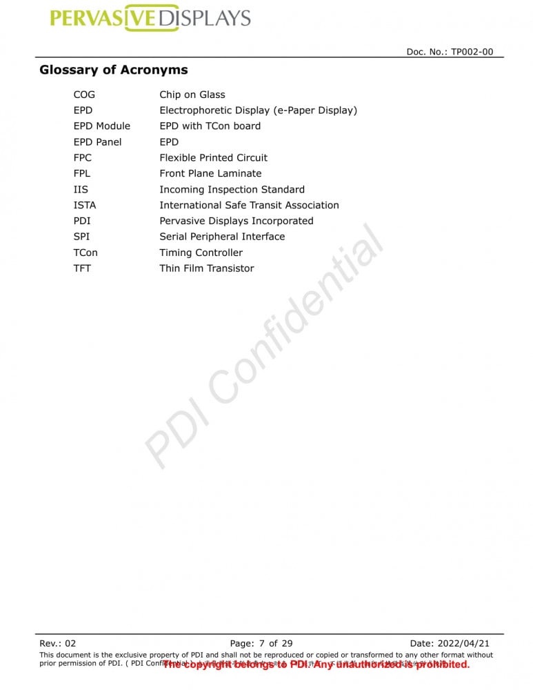 TP370PGH01 specification page 7