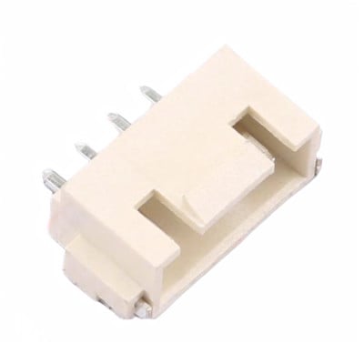 SHOU HAN 2.54-4PWT Male Pin Header Connector, 4-Pin 2.54mm Pitch PCB Header