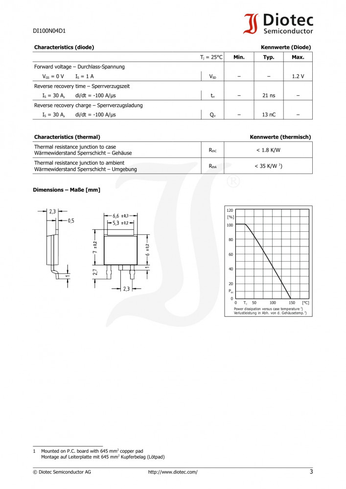 DI100N04D1-AQ datasheet page 3