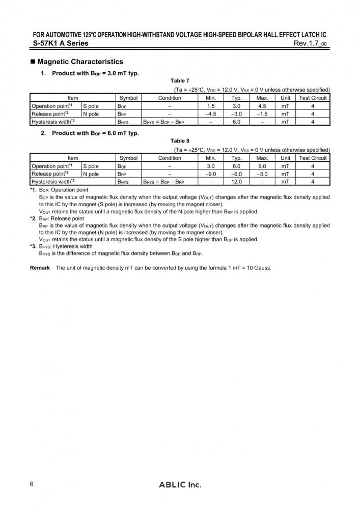 S-57K1 datasheet page 6