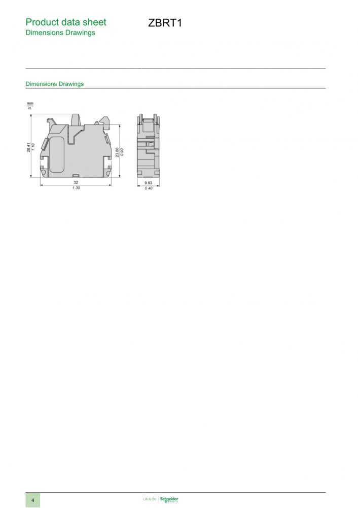 ZBRT1 technical document page 4
