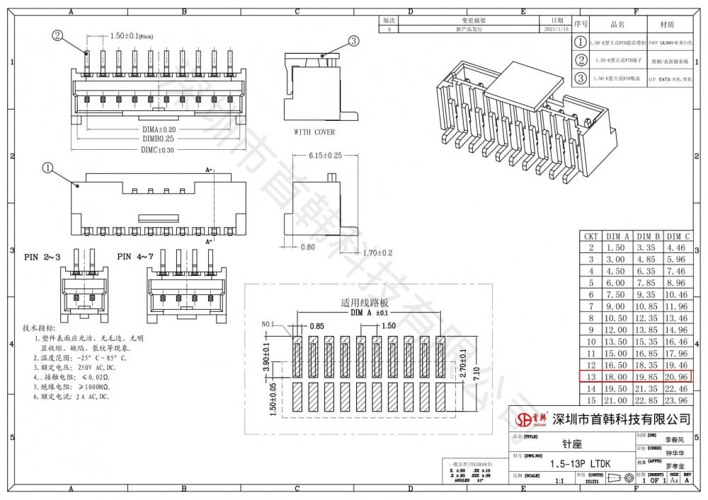 1.5-13P LTDK specification page 1