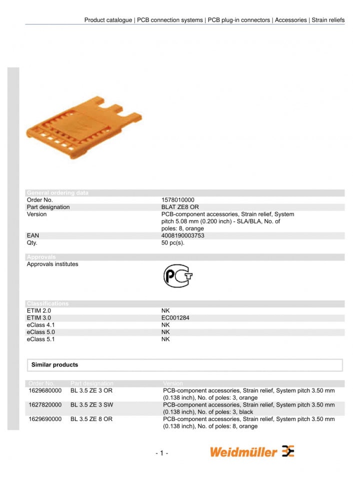 1578010000 technical document page 1