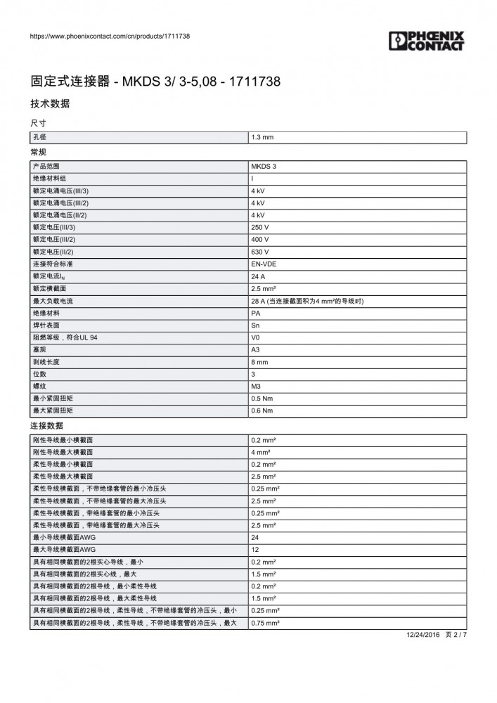 Phoenix Contact 1711738 datasheet page 2