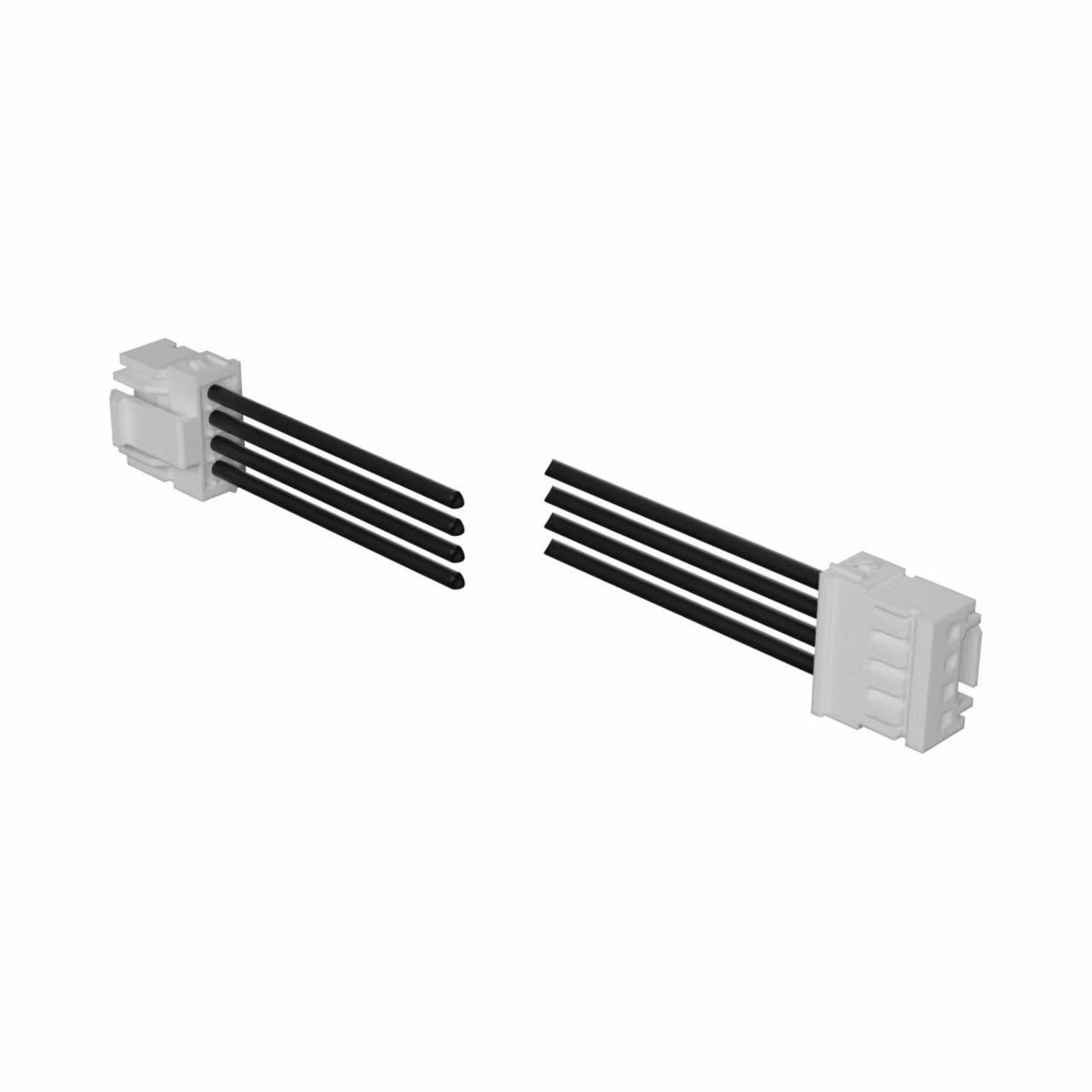 MicroTPA-to-MicroTPA Off-the-Shelf (OTS) Cable Assembly, 2.00mm Pitch, Single Row, 300.00mm Length, 4 Circuits, Natural for sale